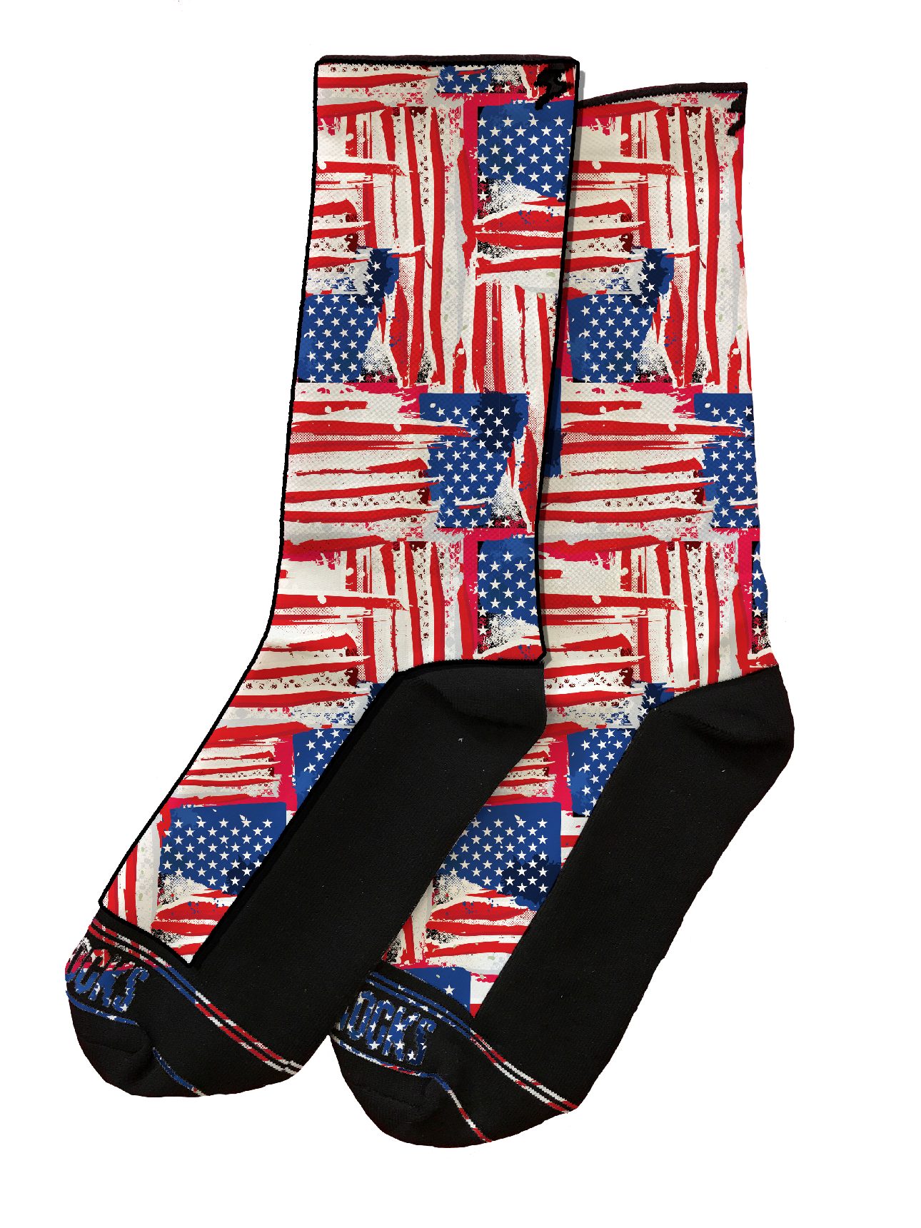 Crazy Mericas - Shock Socks